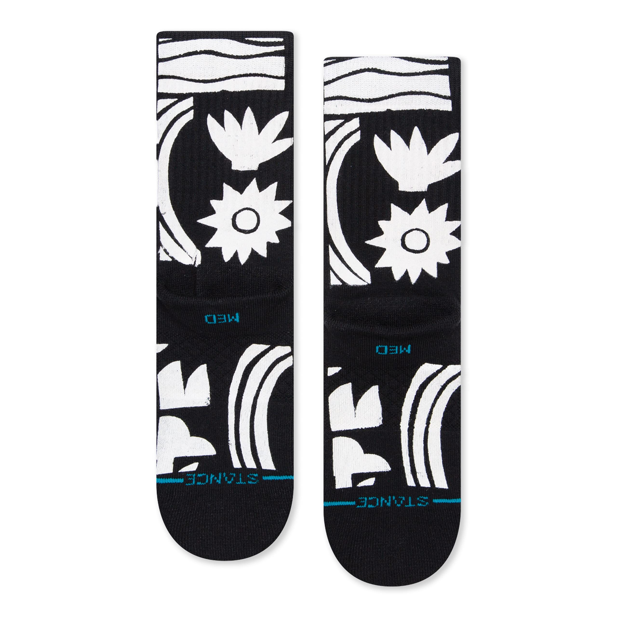 Stance Cut It Out Crew Black SM (Women's Shoe 5-7.5)