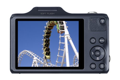 Samsung WB50F 16.2MP Smart WiFi & NFC Digital Camera with 12x Optical Zoom and 3.0" LCD (Black)