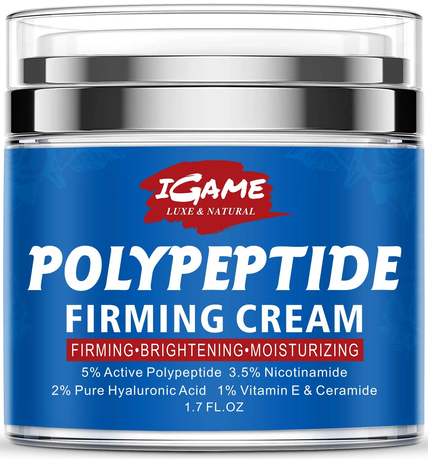 Polypeptide Face Cream, Anti Aging Face Moisturizer for Anti Wrinkles, Hydrating, Moisturizers for face with Polypeptide, Nicotinamide, Hyaluronic Acid, Vitamin E-American Brand