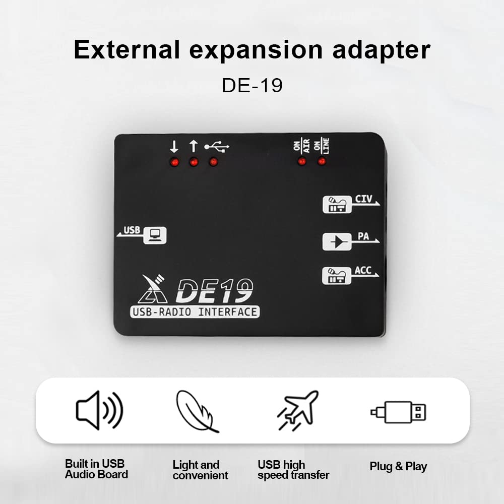 Xiegu DE-19 External Expansion Adapter for XIEGU G90 G90S G106 G106C XPA125B
