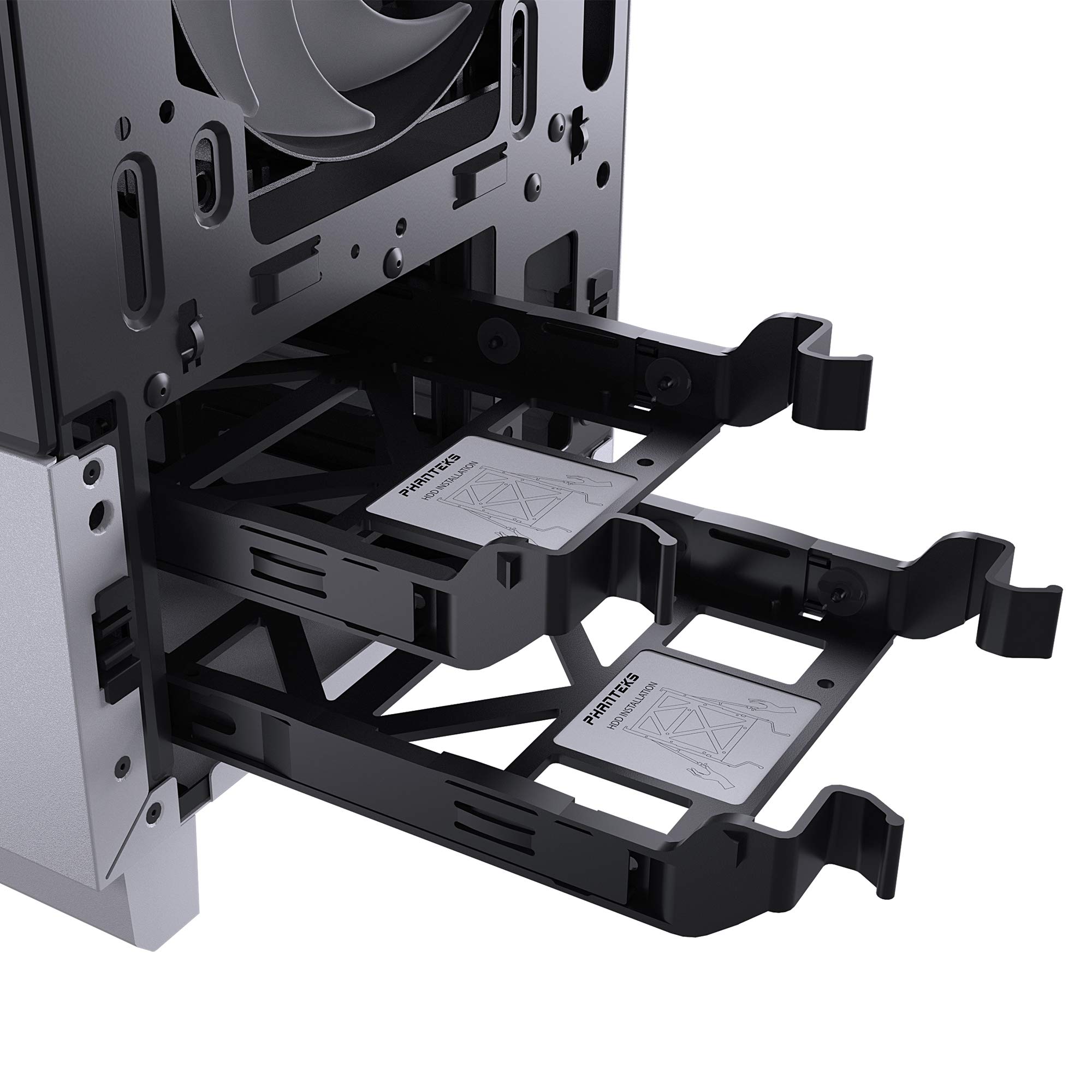 Phanteks (PH-EC360ATG_DWT01) Eclipse P360A Ultra-fine Performance Mesh, Mid-Tower case, Tempered Glass, Digital-RGB Lighting, White
