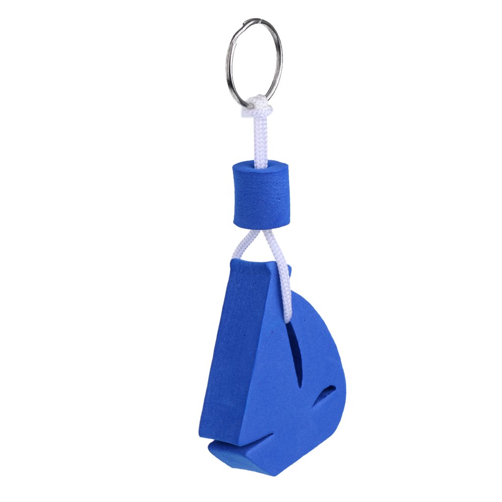 MonkeyJack 4 Pieces Boat Floating Key Chain Storage Keychain Water Sports Sailing, Anchor, Dolphin and Buoy Shaped