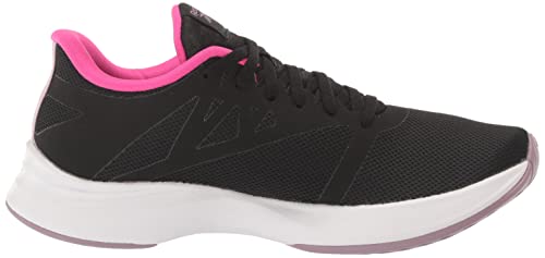 Reebok Women's Runner 5.0 Running Shoe, Black/Pure Grey/Infused Lilac, 7.5