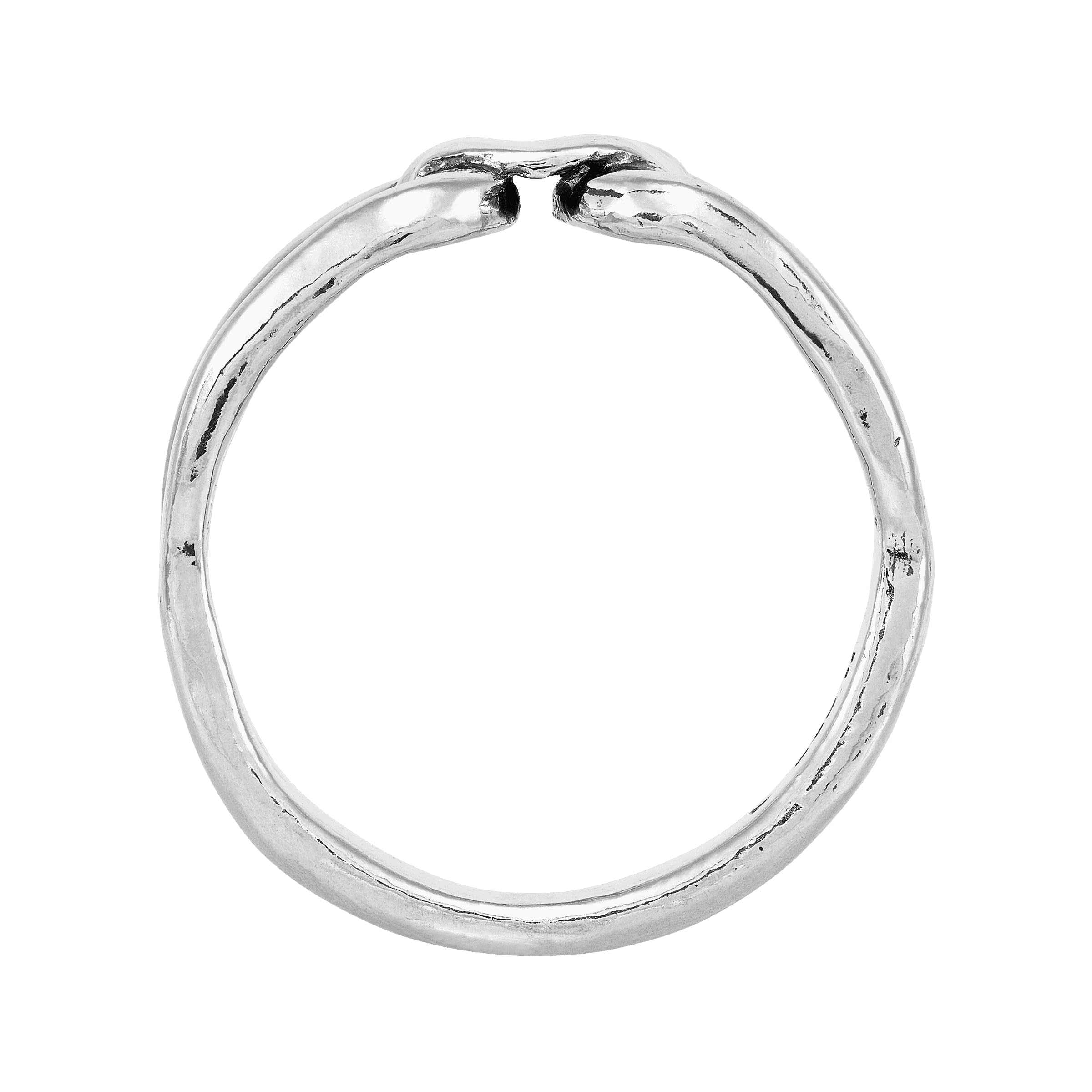 Silpada 'Lockstep' Ring in Sterling Silver, Size 8, Size 8