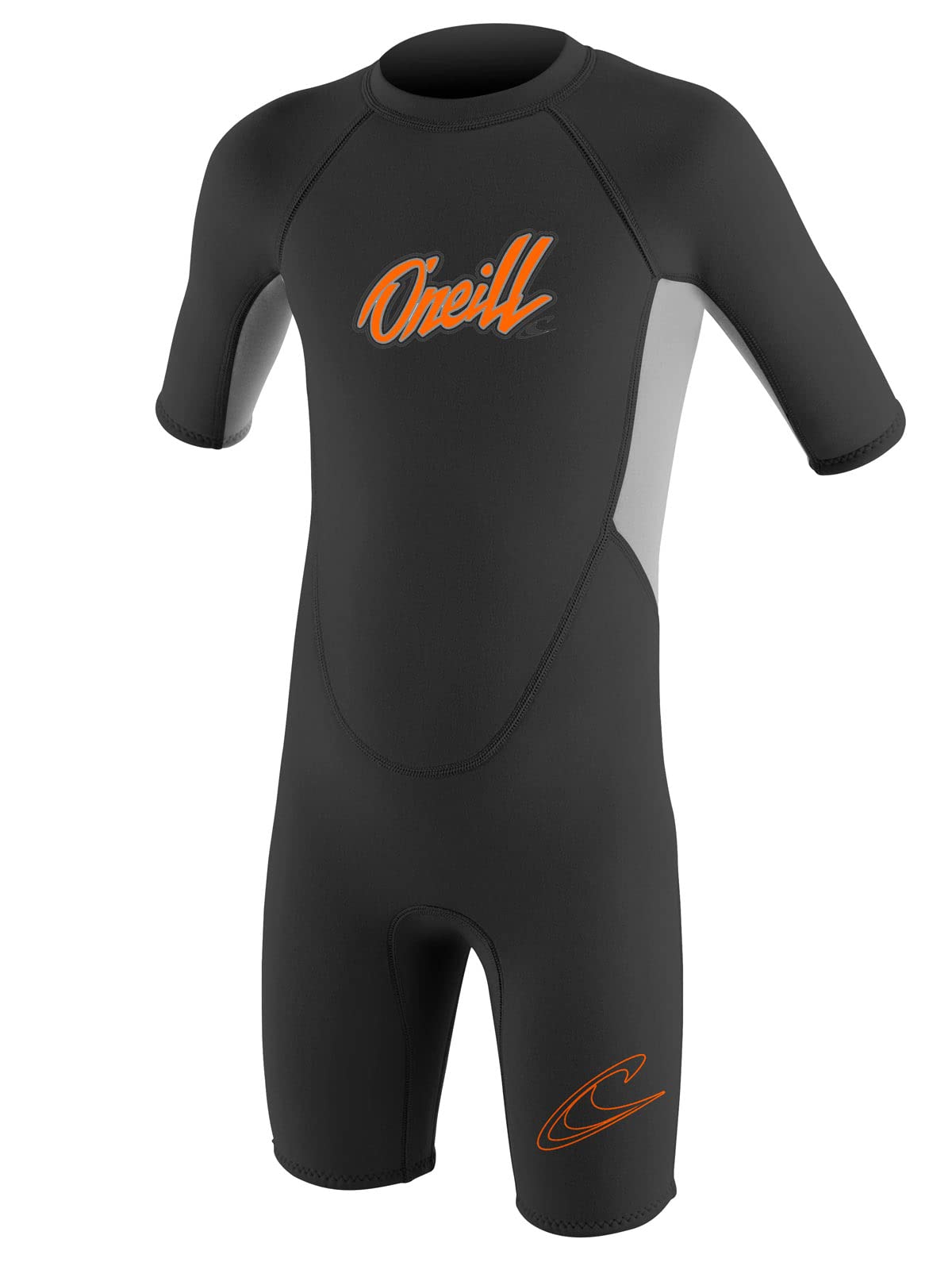 O'Neill Reactor Toddler Shorty Wetsuit Youth 2 Graphite/Cool Grey (5127B)