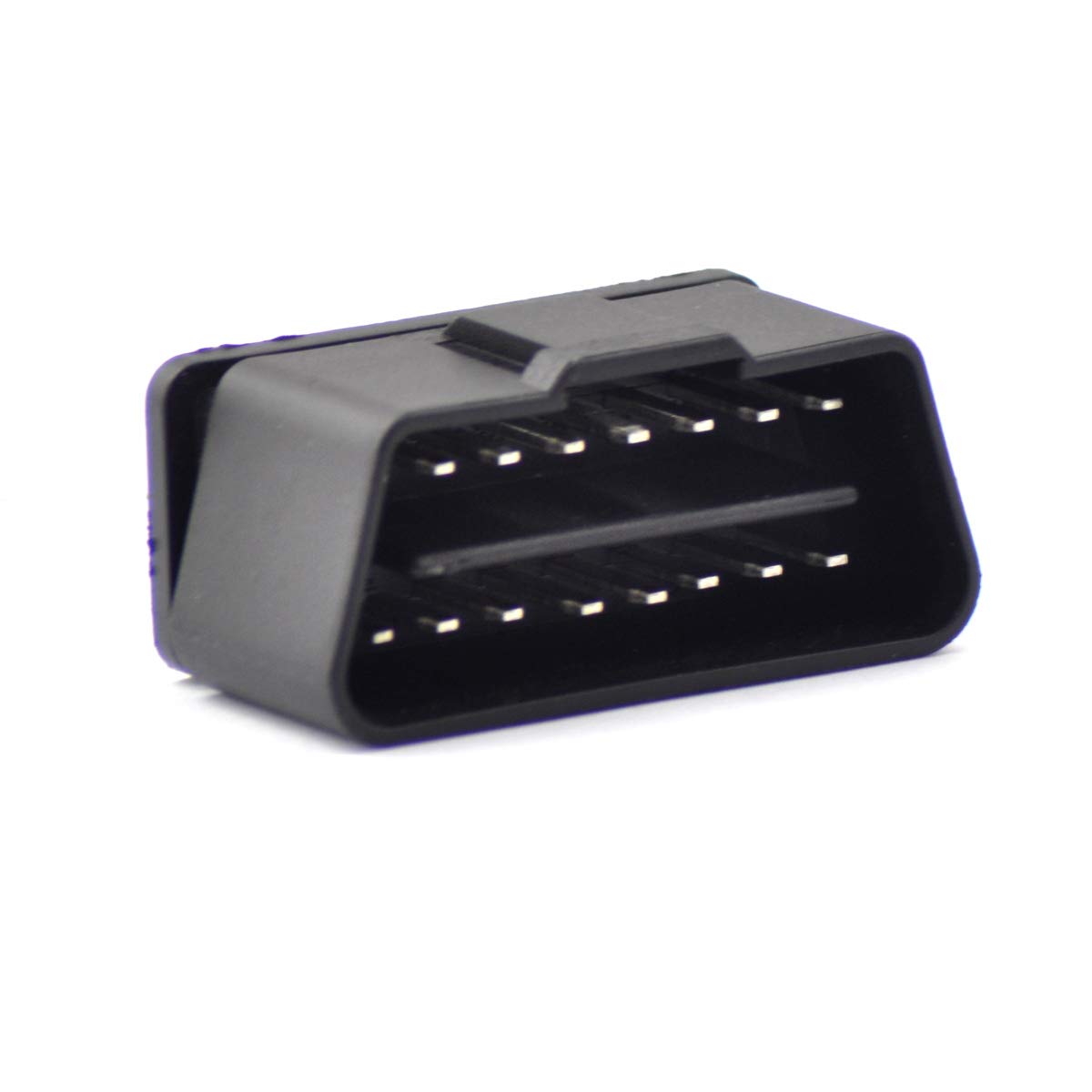 OLLGEN 16 Pin OBD 2 OBDII Male Connector OBD2 16 pin Adaptor J1962 Connector OBDII Plug with Screws Car Diagnostic Cable Connector (OBD Male Plug)