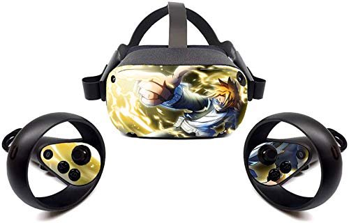 Superhero manga Oculus Quest Skin Cover for VR Headset System and Controller by ok anh yeu