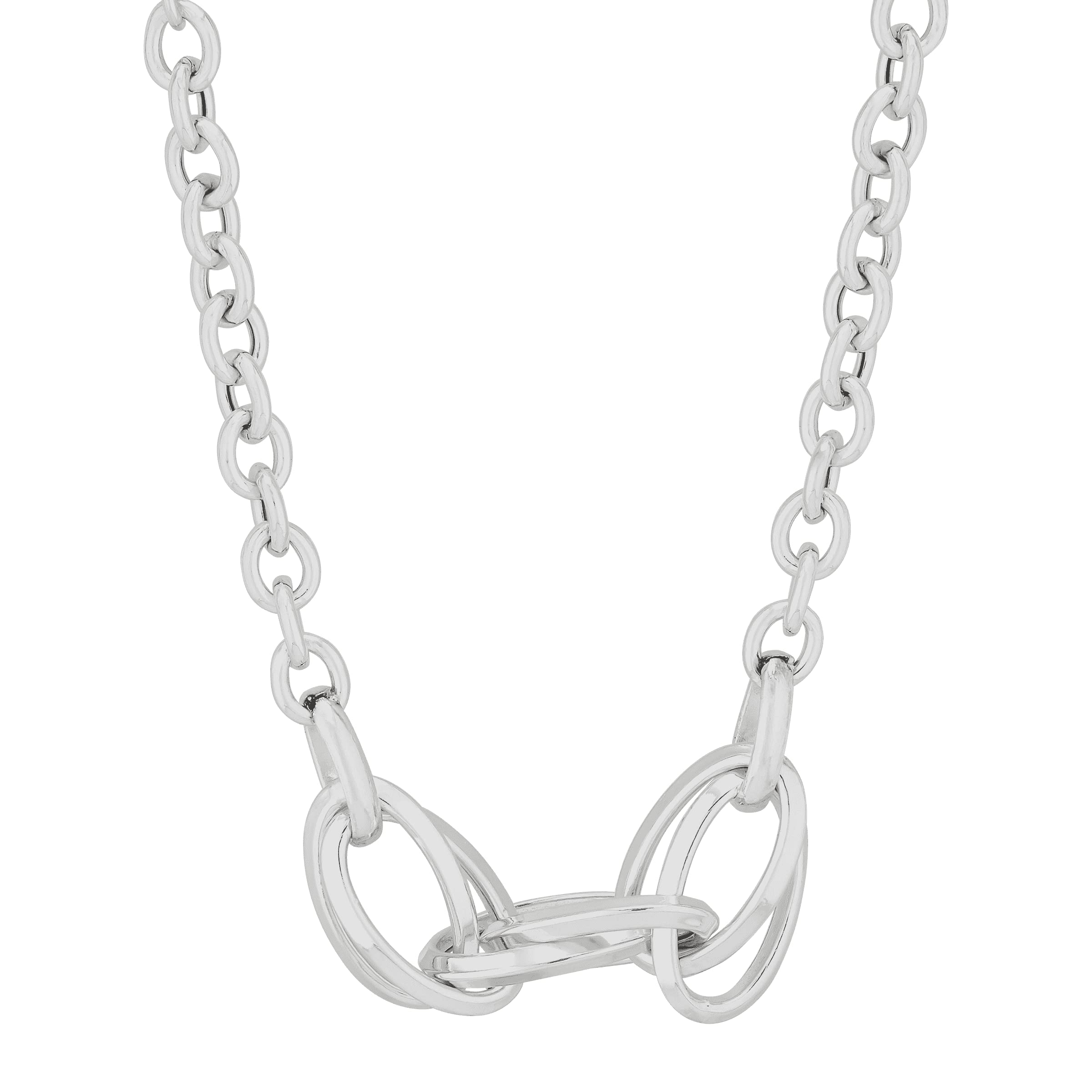Silpada 'Chain Reaction' Necklace in Sterling Silver, 18'' + 2''