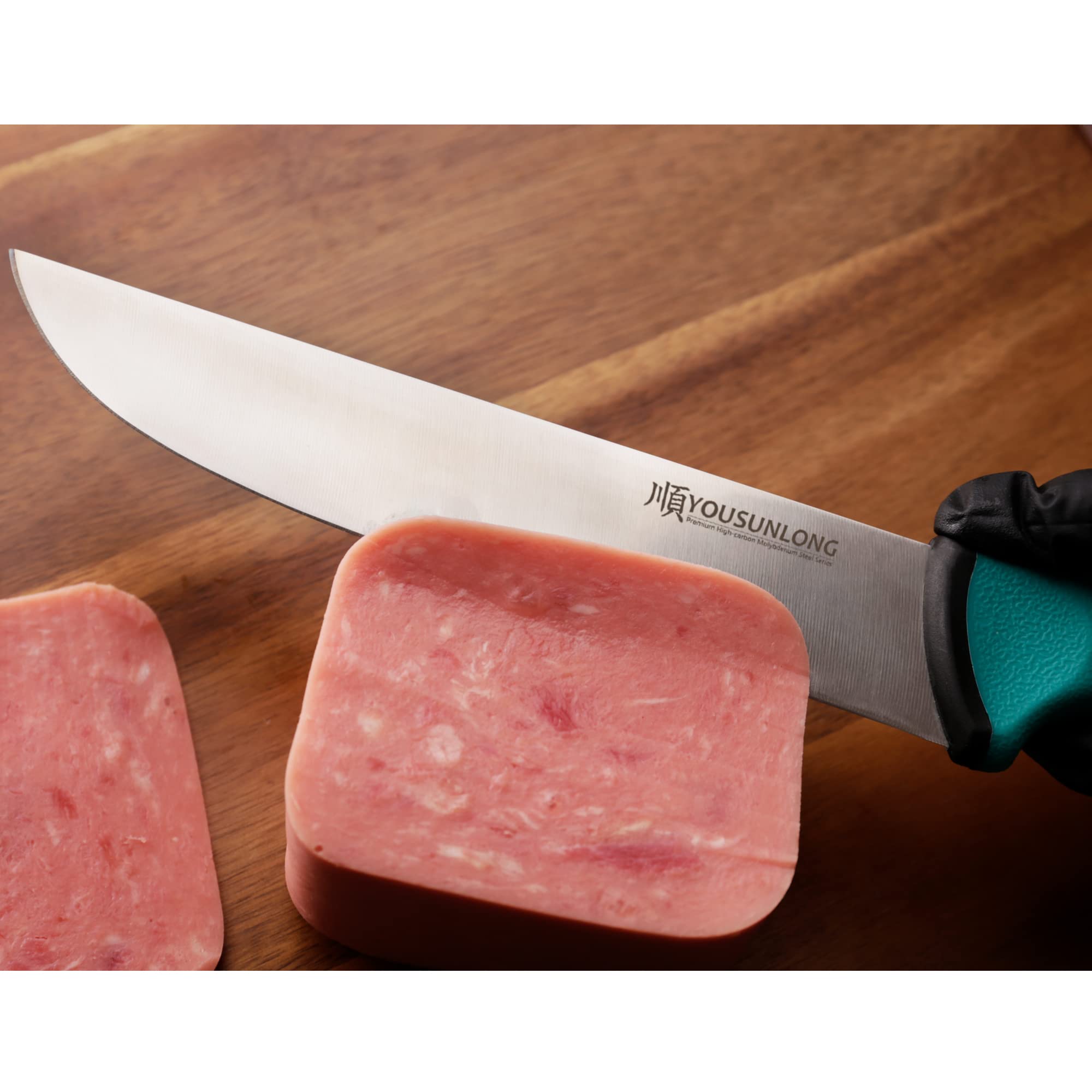 YOUSUNLONG Butcher Knife - Chef's knife 8"(203mm) -Premium High-carbon molybdenum steel blade - Butchery meat processing knife - Ergonomic & non-slip handle