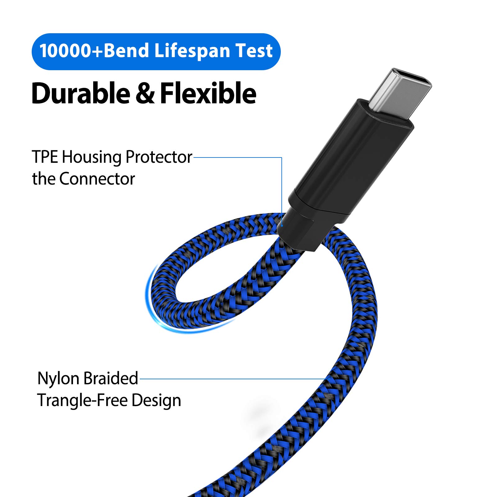 PS5 Controller Charging Cable 3M (2 PCS)