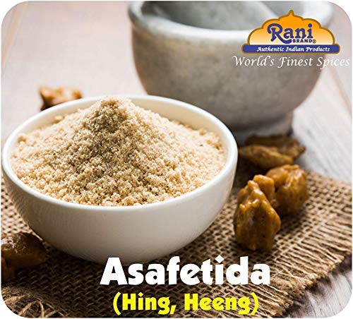Rani Asafetida (Hing) Ground 3.75oz (106g) PET Jar ~ All Natural | Salt Free | Vegan | Non-GMO | Asafoetida Indian Spice | Best for Onion Garlic Substitute