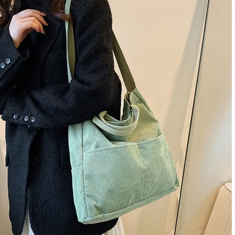 TFIIEXFL Large Capacity Shopping Canvas Tote Casual Simple Bag Handbag Shoulder Bag
