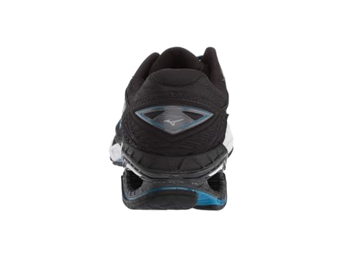 Mizuno Men's Wave Creation 20 Running Shoe, Black, 10.5 D US