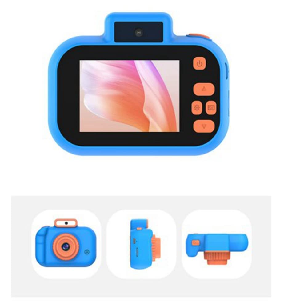 PRIZOM Children's Camera High-Definition 4000W Front Rear Dual-Camera 2 Inch 1080P HD Screen Digital Camera Photography, C