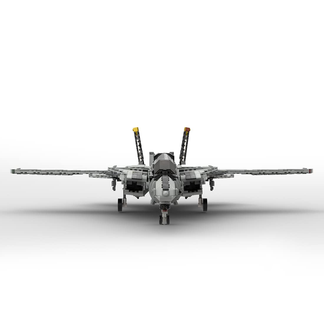 Topoo Military Fighter Aircraft Building Kit, Airplane Building Set WW2 Armored Battle Bricks Compatible with Lego Technic, 2011 Pcs, MOC-82377