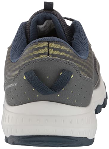 Saucony Women's Excursion TR15 Trail Running Shoe,Shadow/Sunblaze, 9 W