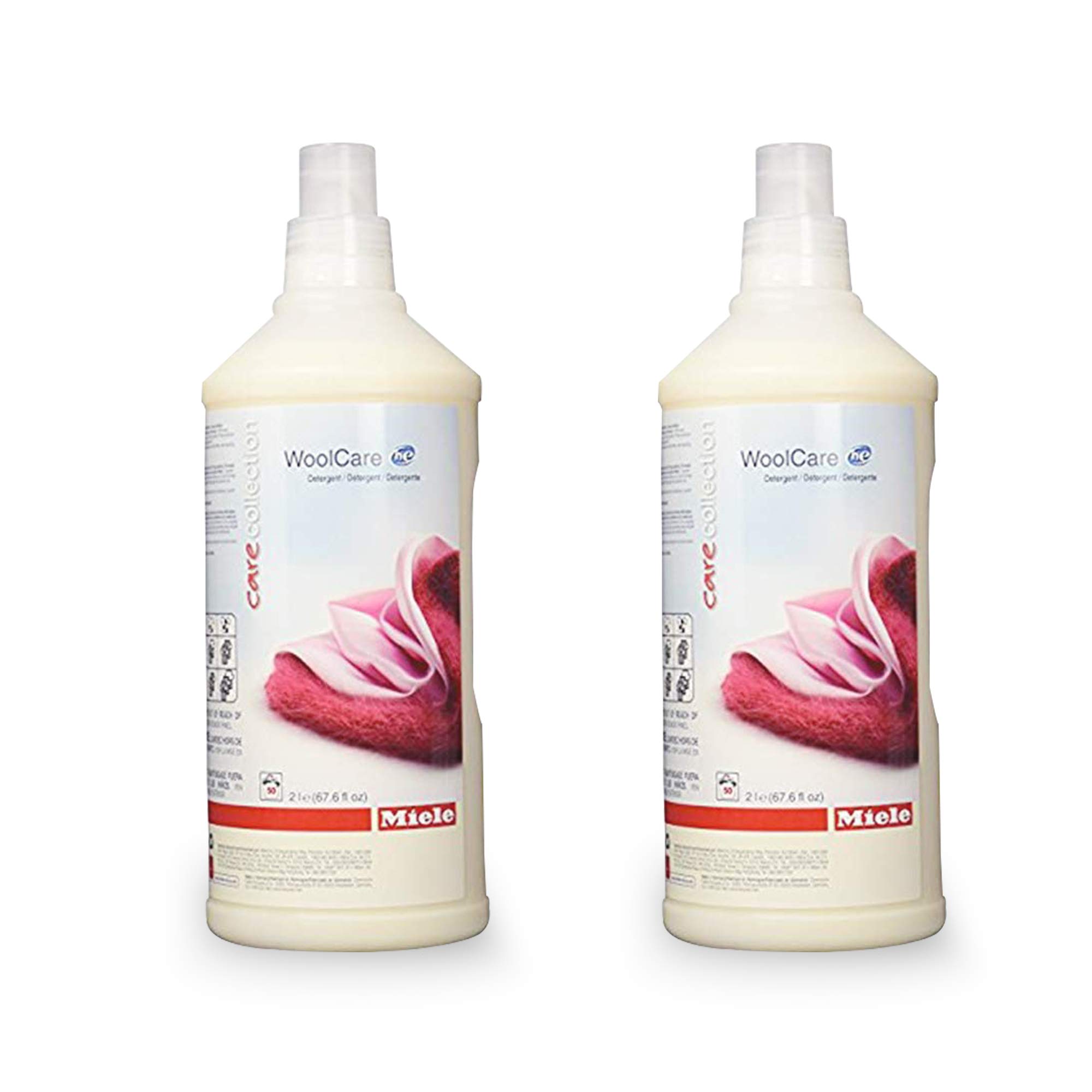 Miele WoolCare Delicates 50.72 Ounces Laundry Detergent for Wool, Delicates and Silk, 10249520 (Pack of 2)
