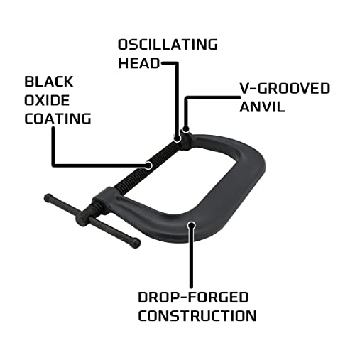 Wilton H403 Columbian C-Clamp, 3" Jaw Opening, 2-3/8" Throat (20302)