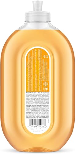 Method Hardwood Floor Cleaner Squirt + Mop Bottle, Ginger Yuzu, For Sealed Hardwood and Laminate Floors, 25 Fl Oz (Pack of 2)