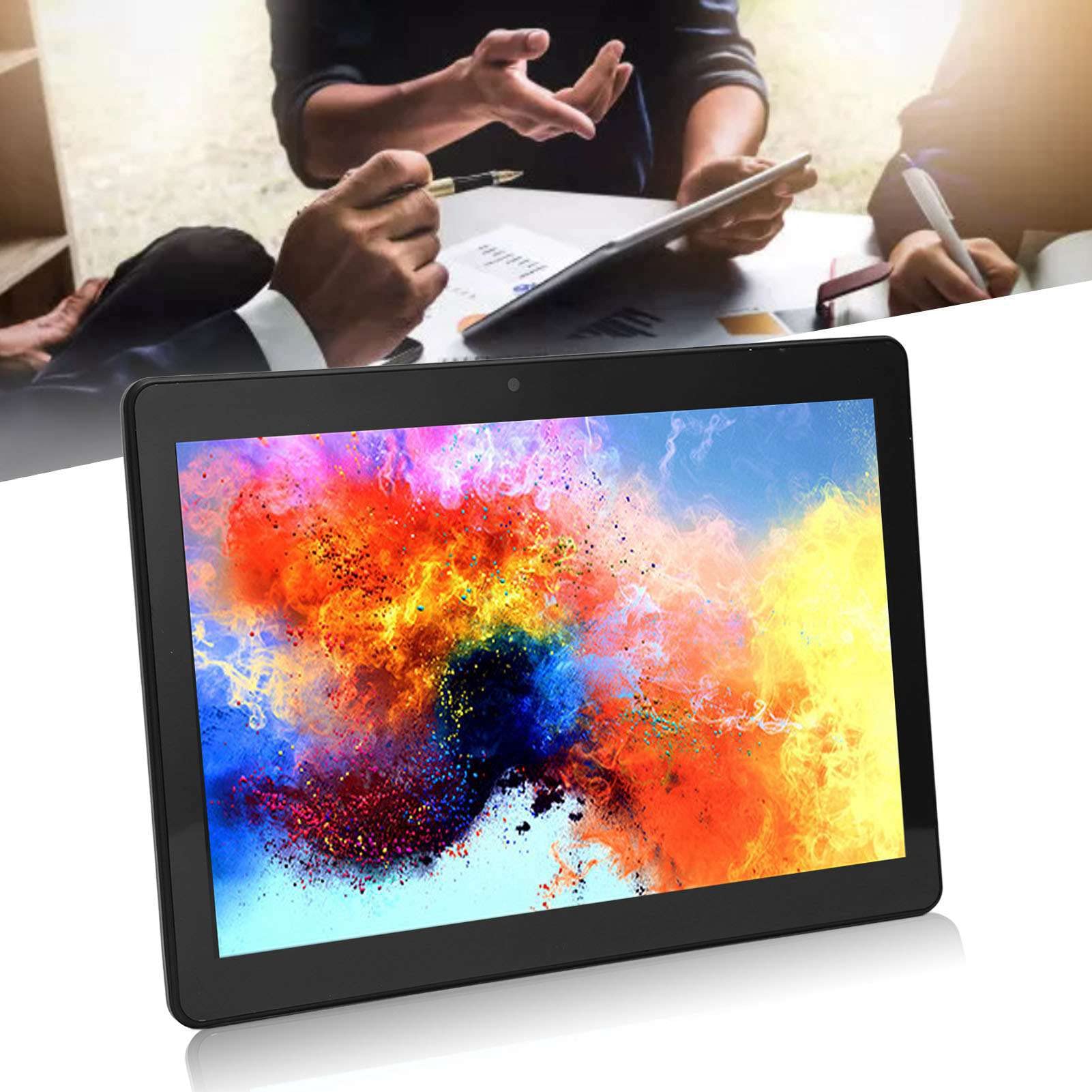 Xunn Calling Tablet 10inch Dual Cards Dual Standby 10in HD Tablet 178 Wide Viewing Angle 100240V for 11 for Video Games (US Plug)