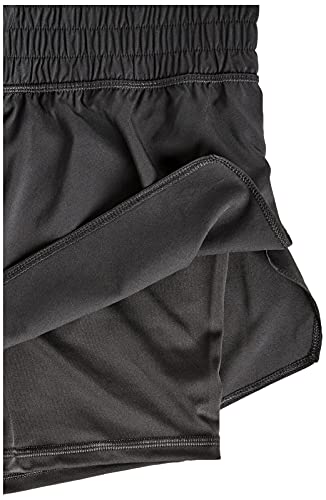 Reebok Women's Standard 2-in-1 Running Shorts, Black, XX-Large