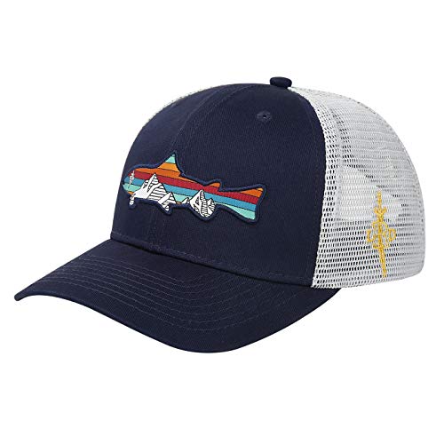 Mountain Trout Trucker Hat One Size