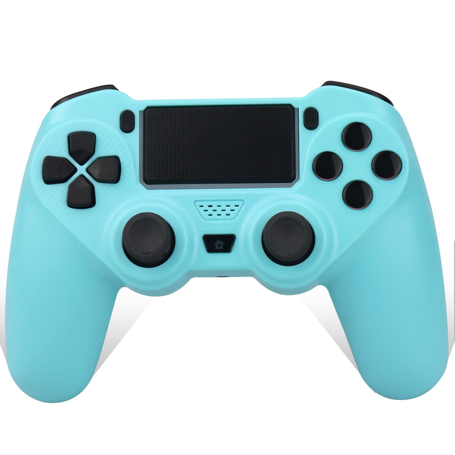 YsoKK Wireless Controller Compatible with PS4/Slim/Pro with Dual Vibration/6-Axis Motion Sensor/Audio Function(BerryBlue)