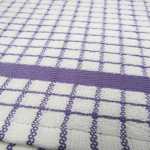 Samuel Lamont Poli Dri 100% Cotton Dish Towel - Lavender Sprigs
