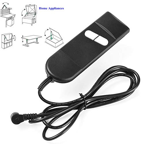 Sybboda UP/Down 2 Button 5PIN Roll line 90° Electric Sofa Remote Hand Control for OKIN,LIMOSS,Pride,Golden,Berkline Lift Chair or Power Recliner