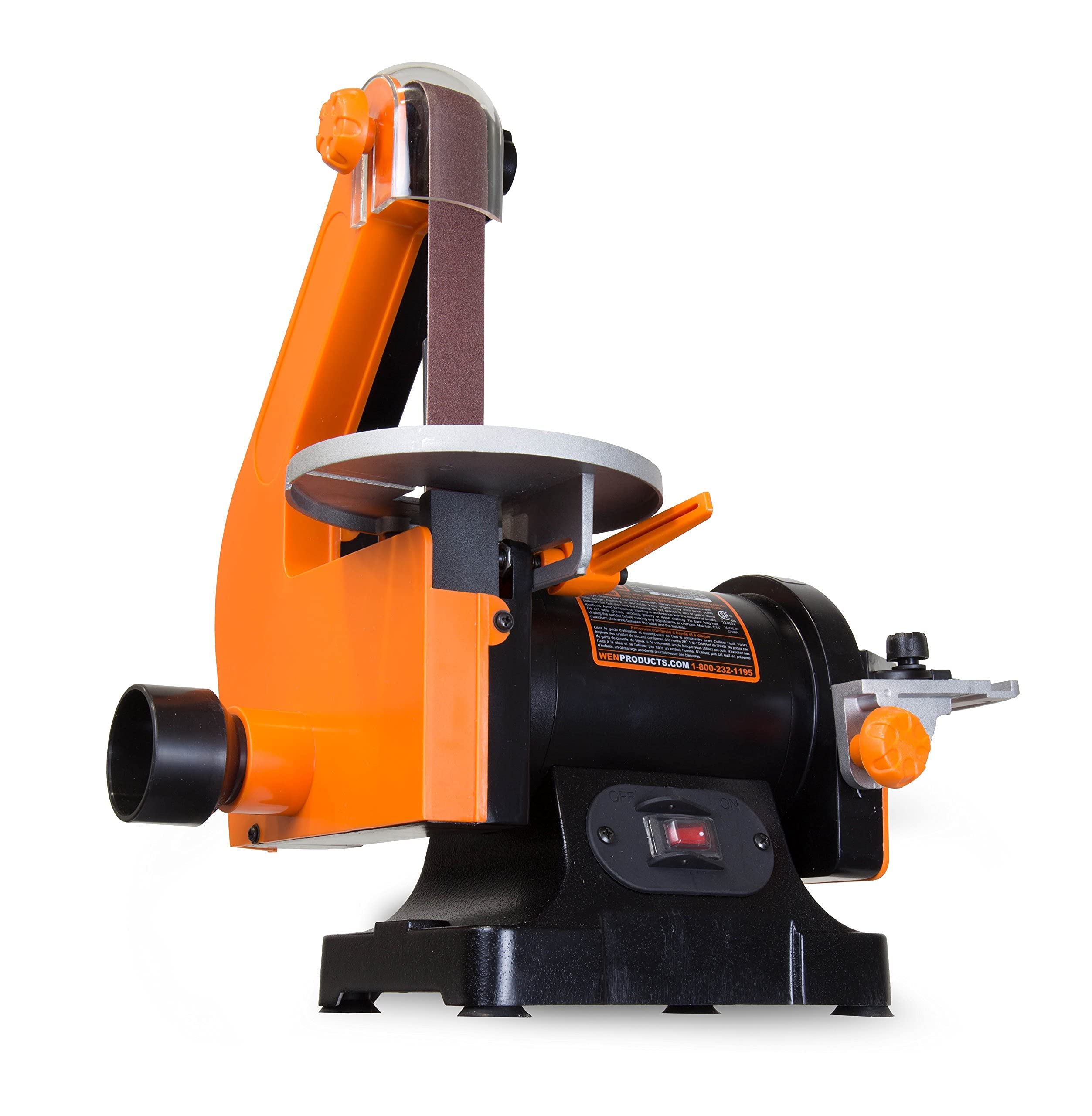 WEN 6515T 1 in. x 30 in. Belt Sander with 5 in. Sanding Disc