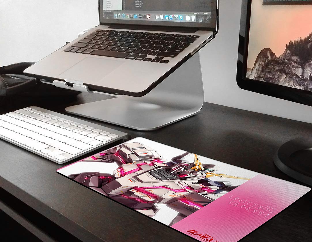 Mobile Suit Gundam Unicorn Anime Mousepad Playmat (24" x 14" Inches) [MP]Mobile Suit Gun Uni-2