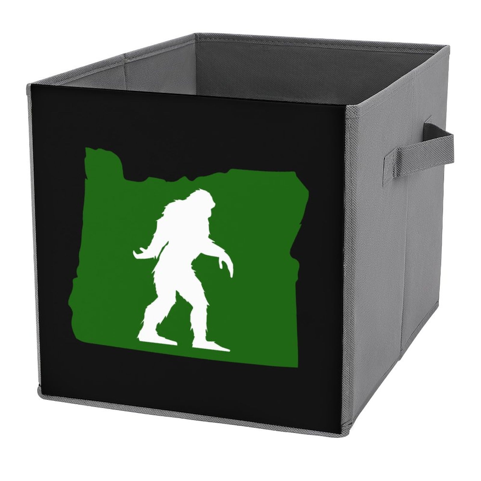 Oregon Bigfoot Storage Cubes with Handles Foldable Fabric Bins Organizing Baskets for Shelves Closet