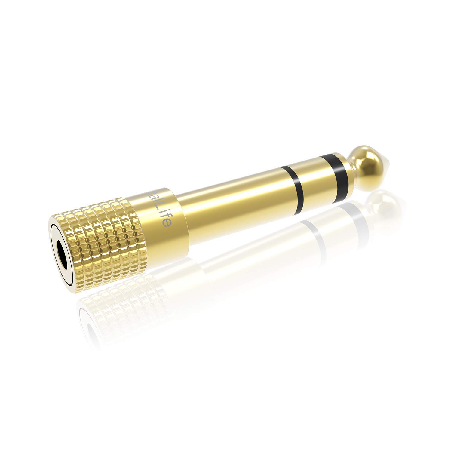 TRS635-1A | 6.35mm - 3.5mm Audio Interface Connector for Audio Mixer/Instruments