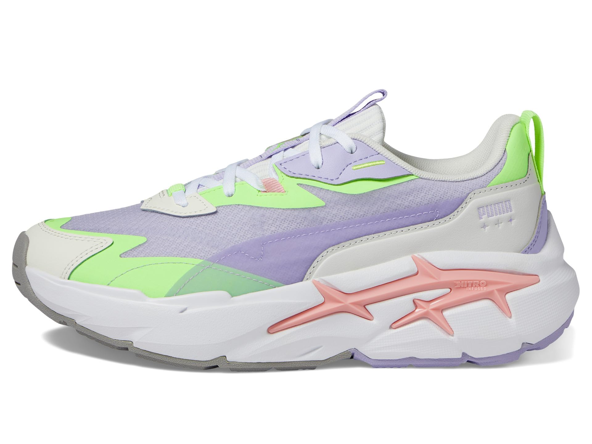 PUMA Spina Nitro Spring Lavender/Speed Green 8.5 B (M)
