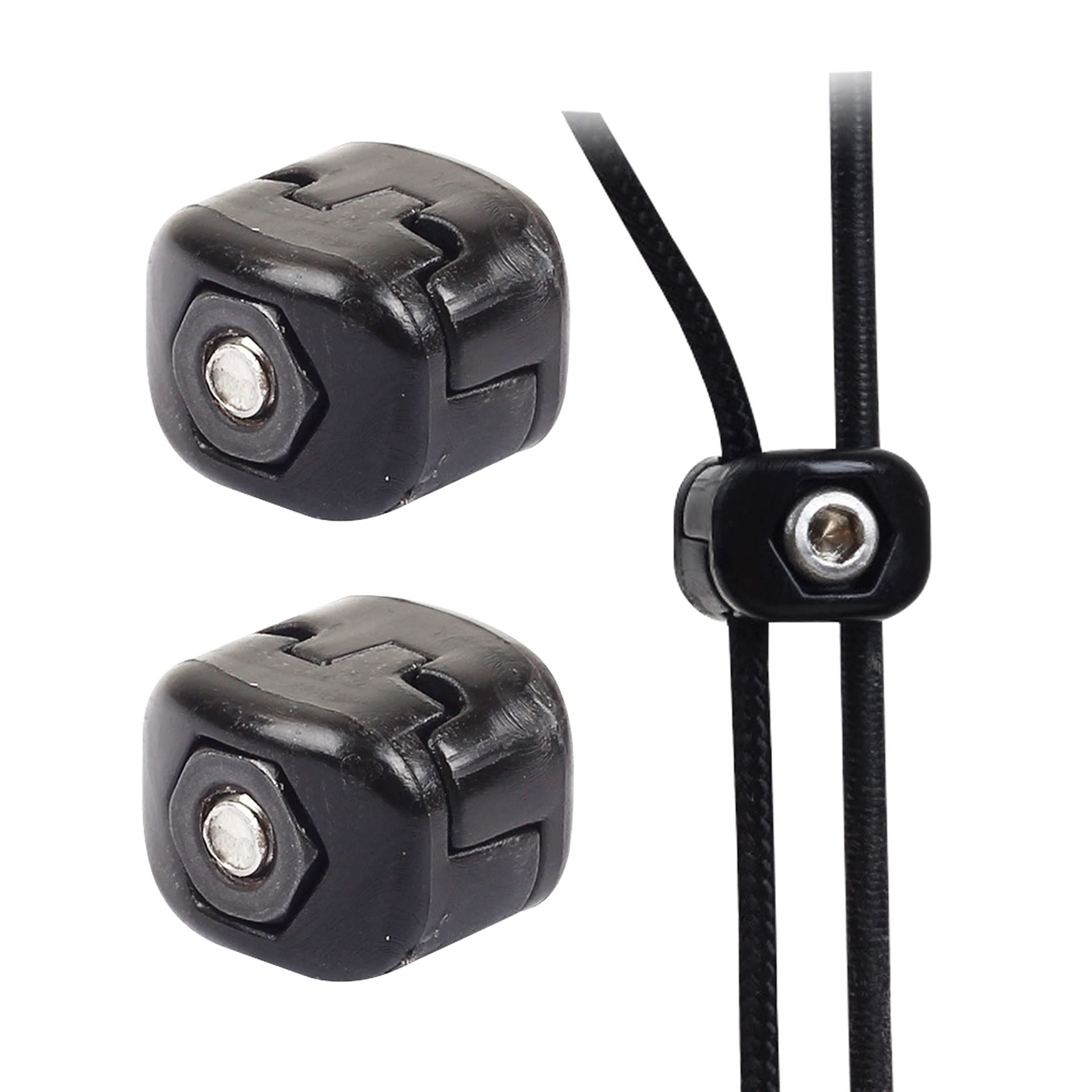 SZZYXD 2 Pcs Compound Bow Drop Away Arrow Rest Clamp Buckle Plastic Fastener Clip for Adjusting Bowstring Fasten Clips Archery Accessories Outdoor Hunting Shooting Use with Drop Away Arrow Rest