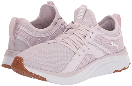 PUMA Women's SOFTRIDE SOPHIA 2 BETTER Sneaker, Lavender Fog-Puma White, 8.5