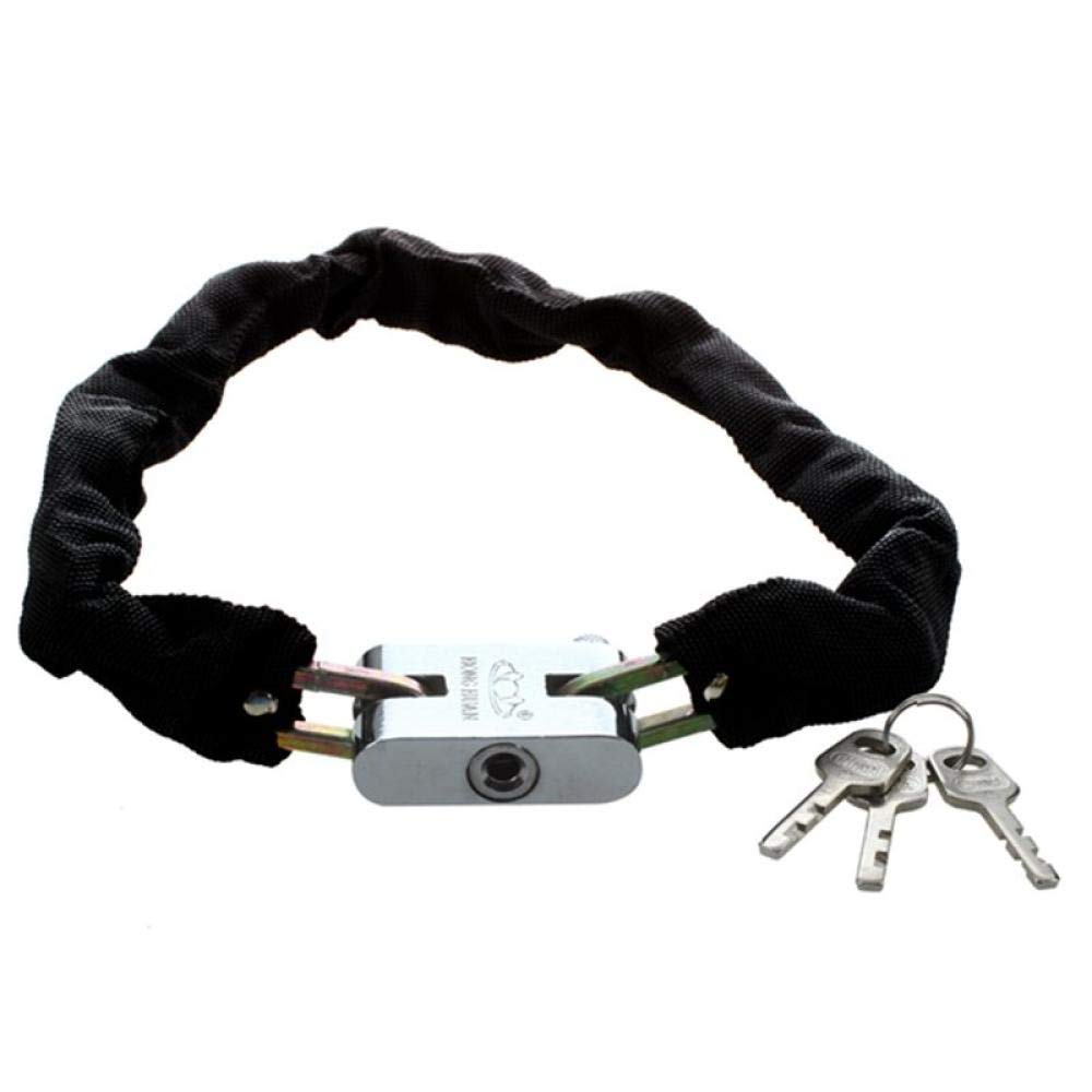 RUKDA Bicycle Lock Reinforced Metal Heavy Motorbike Motorcycle Bicycle Chain Lock Bike Lock