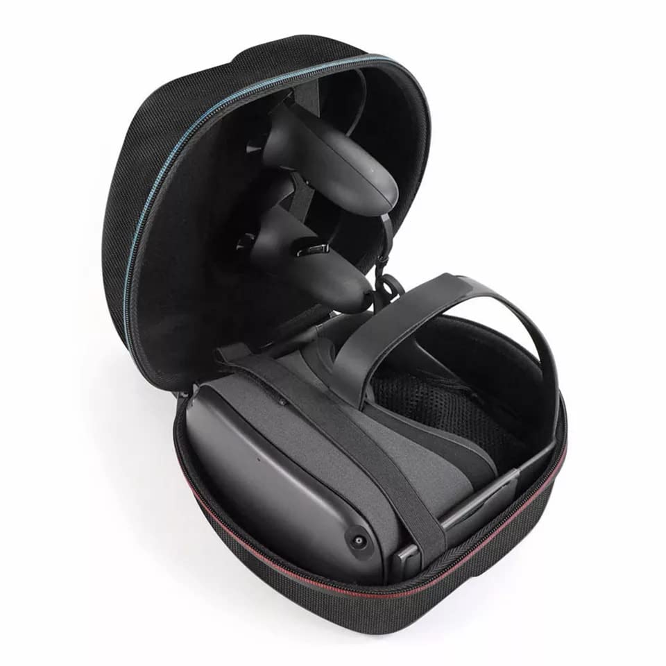Travel Carrying Case for Oculus Quest 2 Quest VR Headset Touch Controllers Hard Shell EVA Storage Case vanpower/forOculus/forOculus/Portable bag/Carrying///260x220x180mm/No/VR-B-14