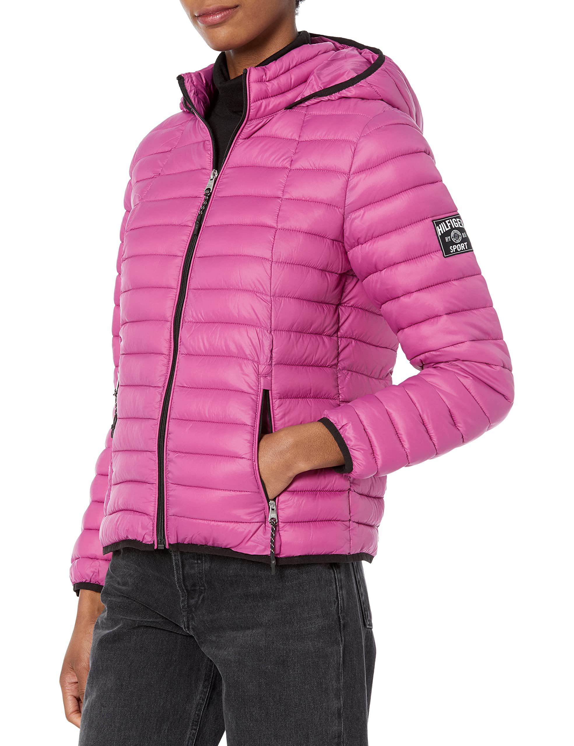 Tommy Hilfiger Sport womens Sport Jacket,Dahlia,Large