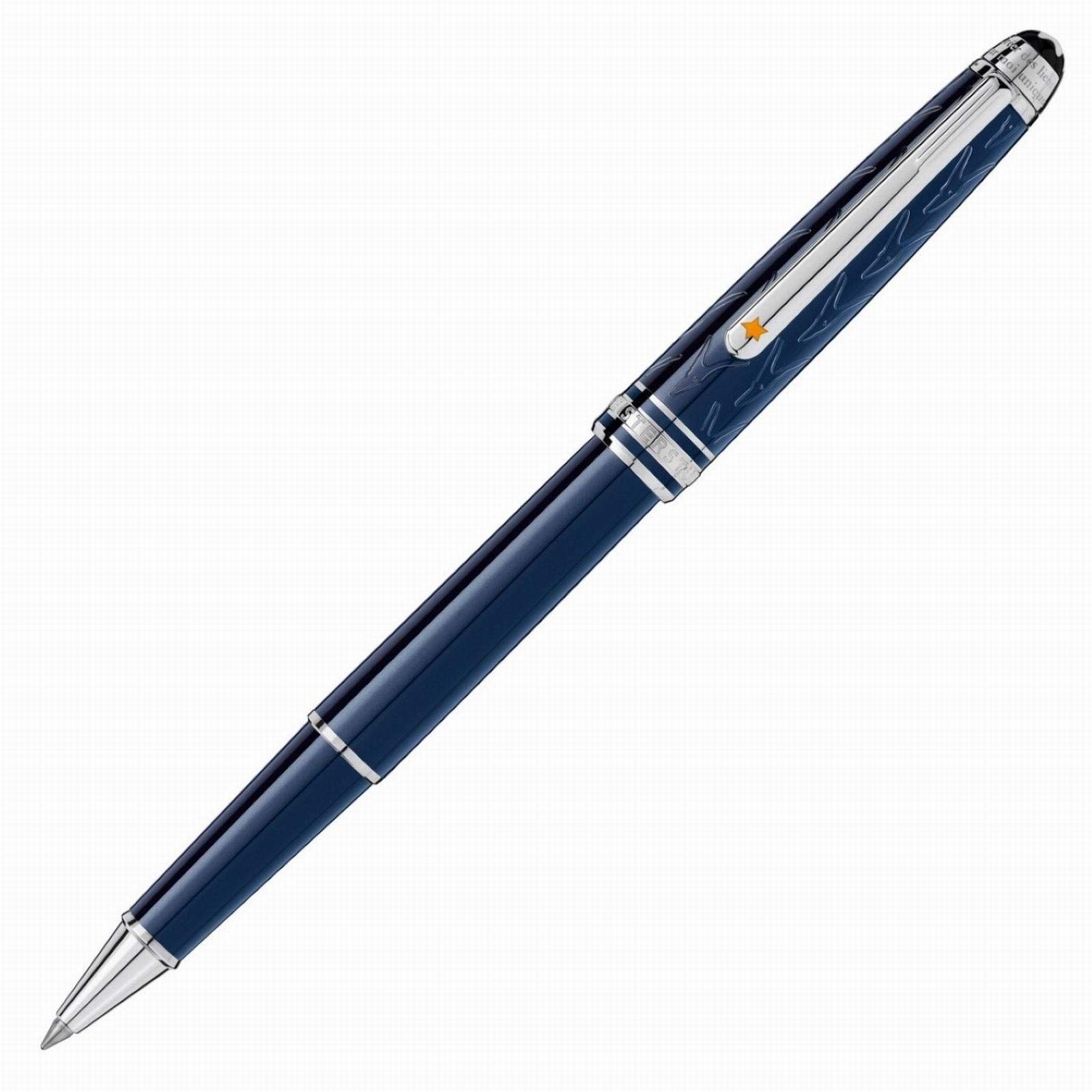 Montblanc Meisterstück Le Petit Prince Classique Resin Blue Rollerball Pen 118057