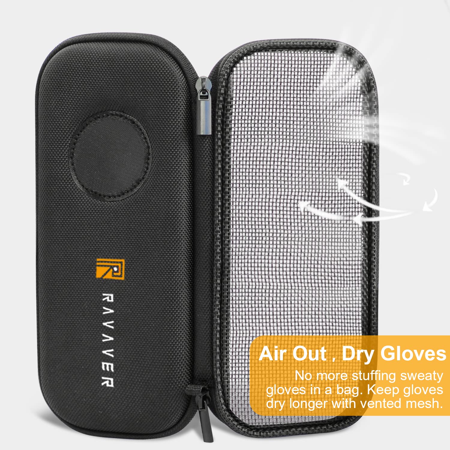 Ravaver Golf Accessories| Golf Gloves Holder Case| Golf Club Brush| Golf Towel| Golf Gifts for Men Women