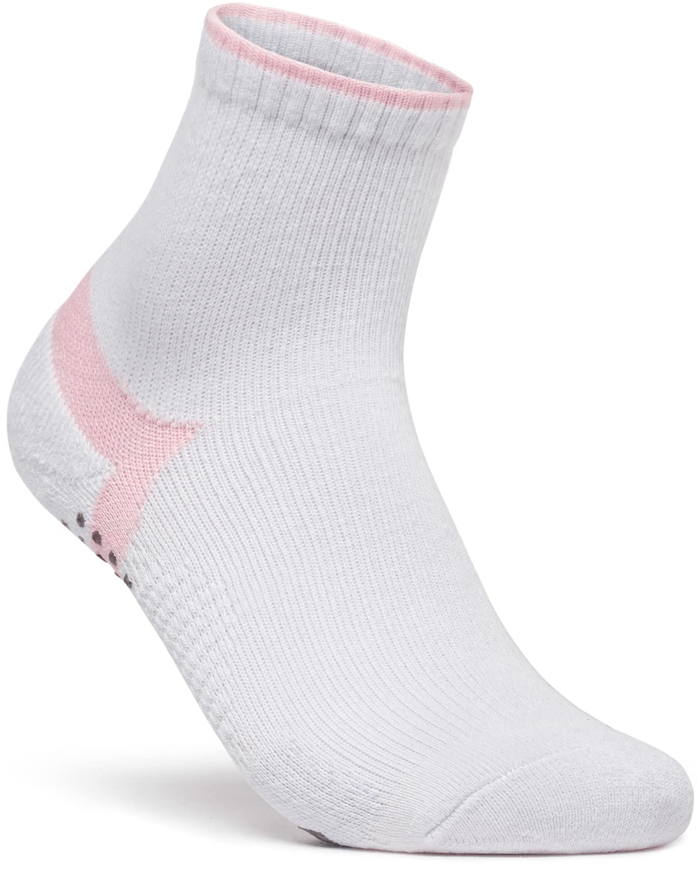 TSLA Men's Athletic Cushioned Comfort No Show/Short Crew Socks, Sport Running Socks with Mesh, No Show 6Pairs Black, Large
