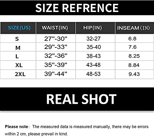 Men's Compression Shorts 3 Pack Quick Dry Sports Tight Shorts Soft Running Pants for Workouts, Training, Gym