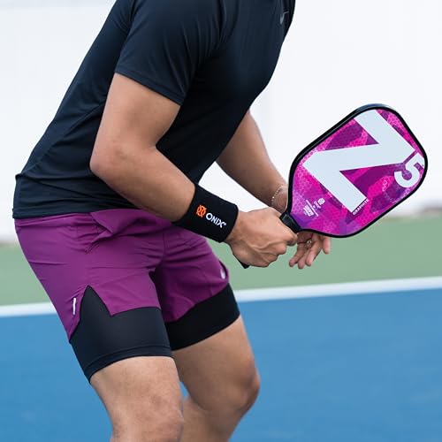 ONIX Pickleball Sweat Absorption Wristband β Black