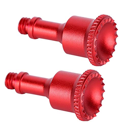 Uxsiya Remote Control Joystick Thumb Rocker 1Pair Aluminum Alloy for Meet All You Needs Drone Accessories for Women and Men(red)