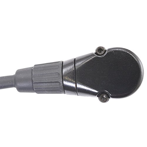 MCSPROAUDIO Male to Female XLR Cable with Black connectors 20 FT Foot Feet, Right-M to Straight-F