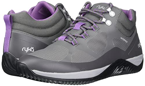 Ryka Women's Echo Trek Ankle Boot Charcoal Grey 9 M