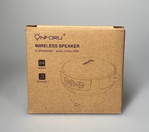 Onforu Shower Speaker, Waterproof Outdoor Bluetooth Speaker with Suction Cup, Portable Mini Wireless Speaker with Sturdy Hook, Stereo Sound and Bluetooth 5.0 for Bathroom, Pool, Beach