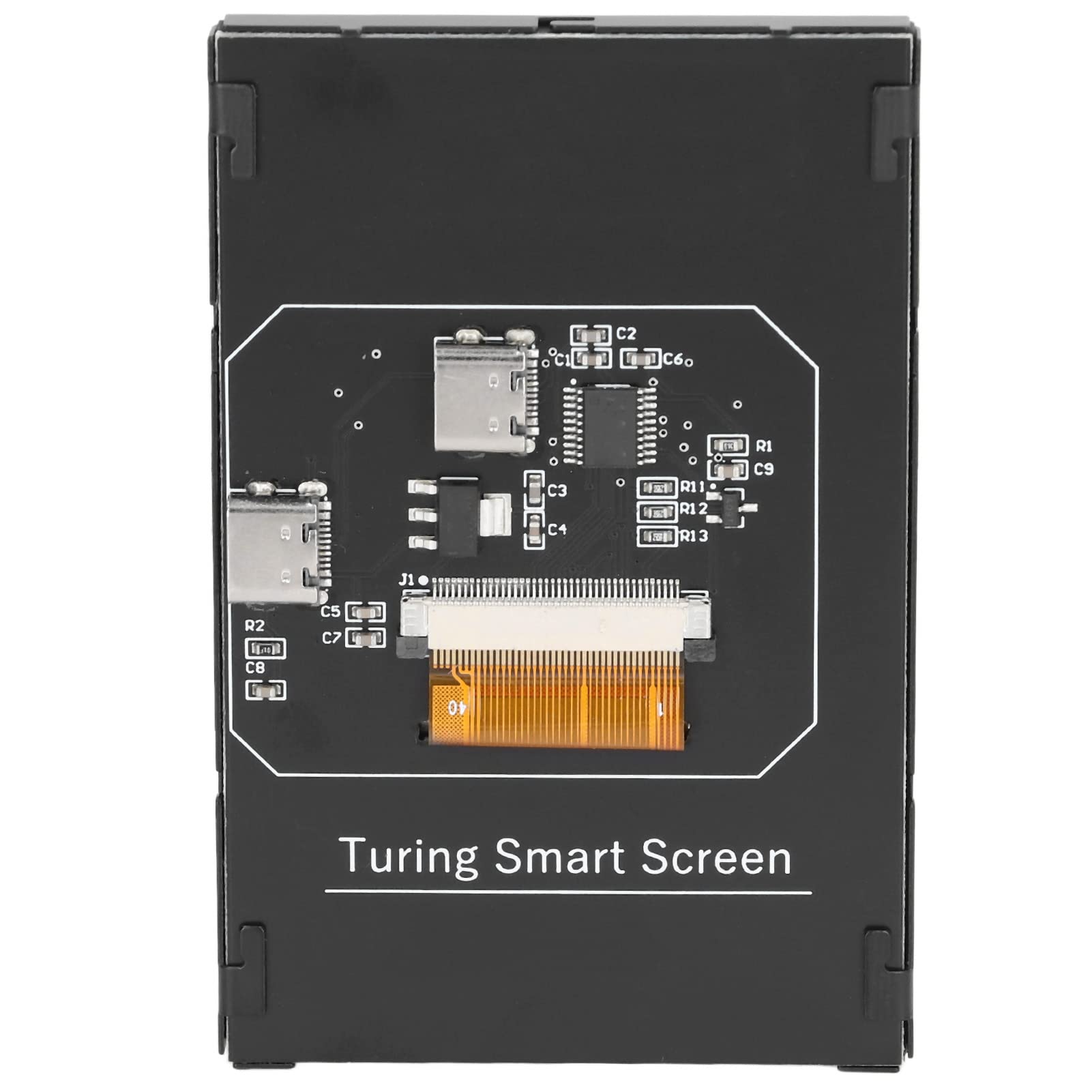 YWBL-WH 3.5in Display Screen, Monitor 3.5inch USB IPS Secondary Screen for Mini ITX Case, Computers & Accessories