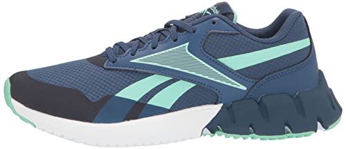 Reebok Women's ZTAUR Running Shoe, Batik Blue/Hint Mint/Vector Navy, 9.5